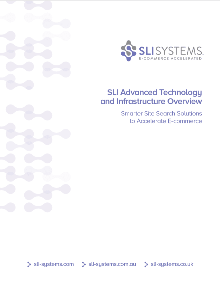Sli Advanced Technology And Infrastructure Overview Sli Systems